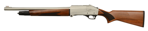AXOR ARMS BUSHPIG 12G 20INCH LEVER RELEASE SHOTGUN 5+1 SILVER CERAKOTE ...